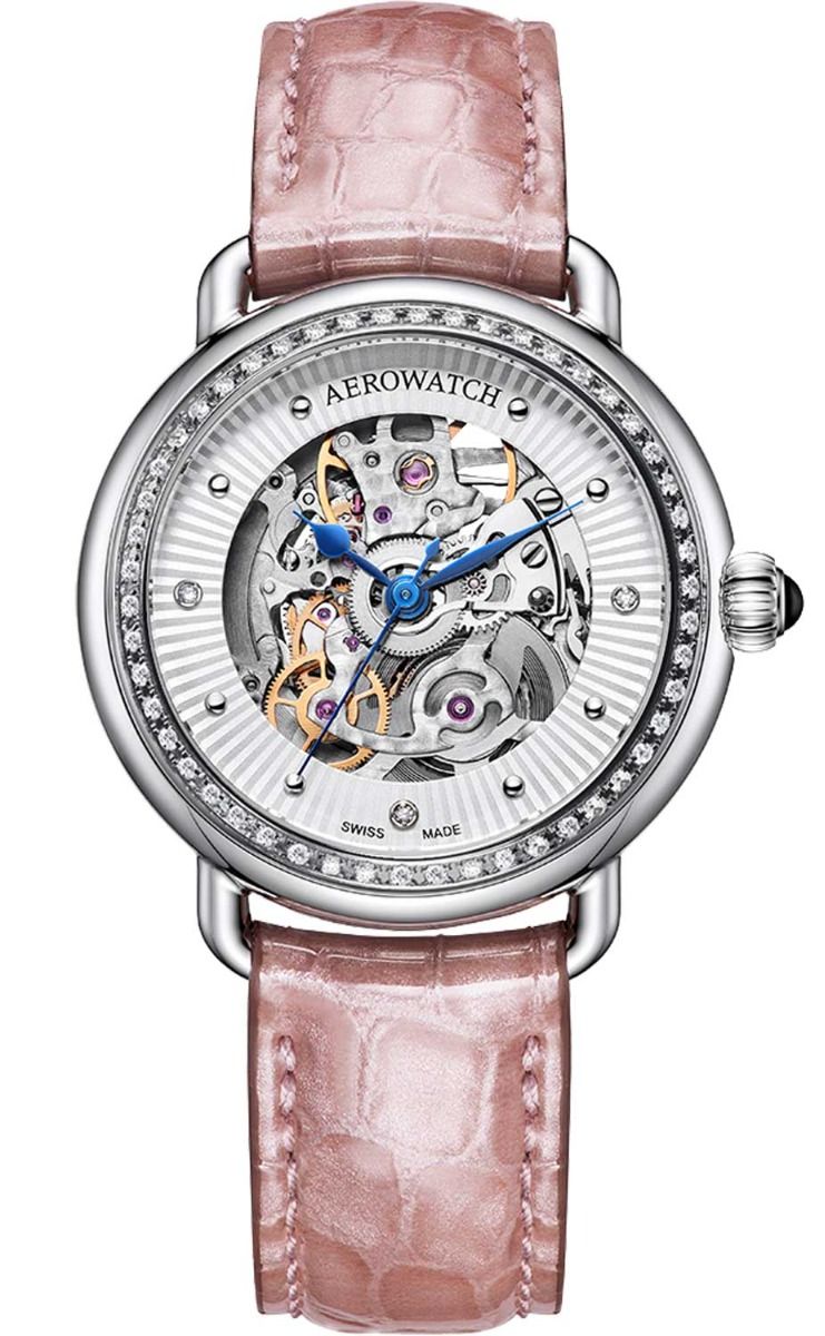 Aerowatch 1942 Lady Elegance Auto A 60960 AA18 DIA A 60960 AA18 DIA