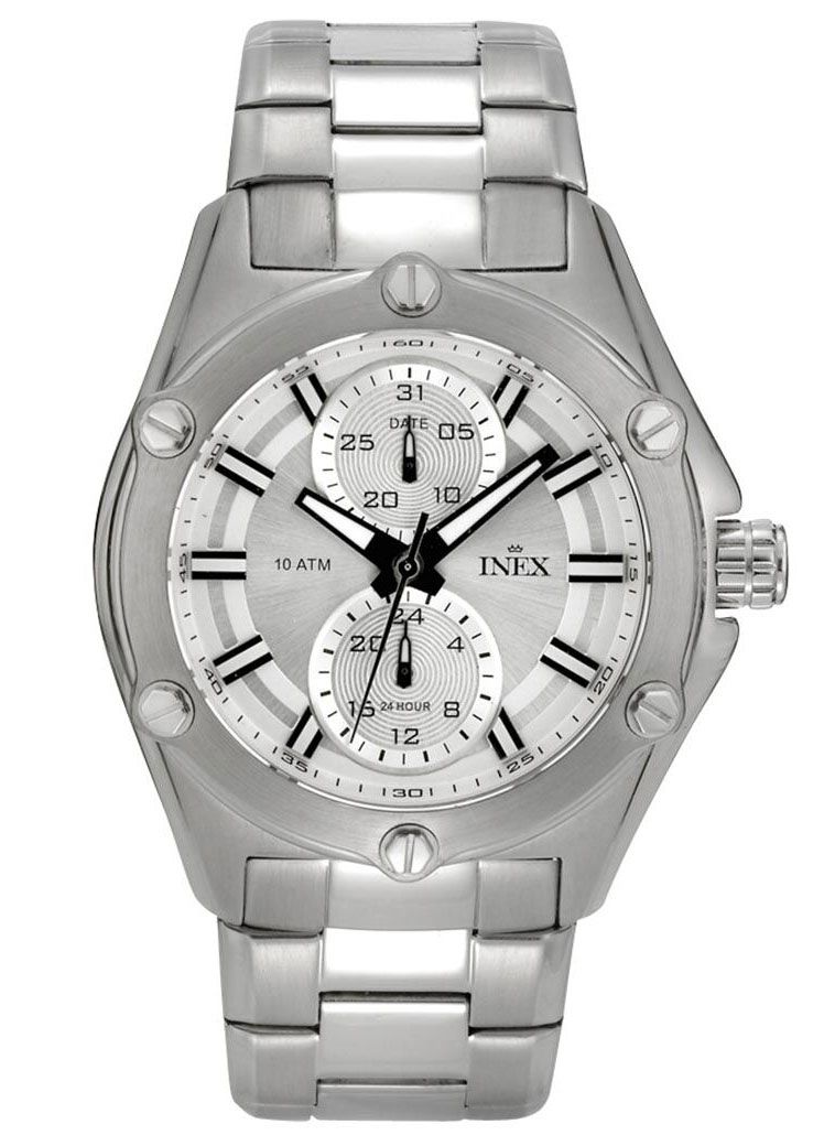 Inex Mens Silver A58886S4I A58886S4I