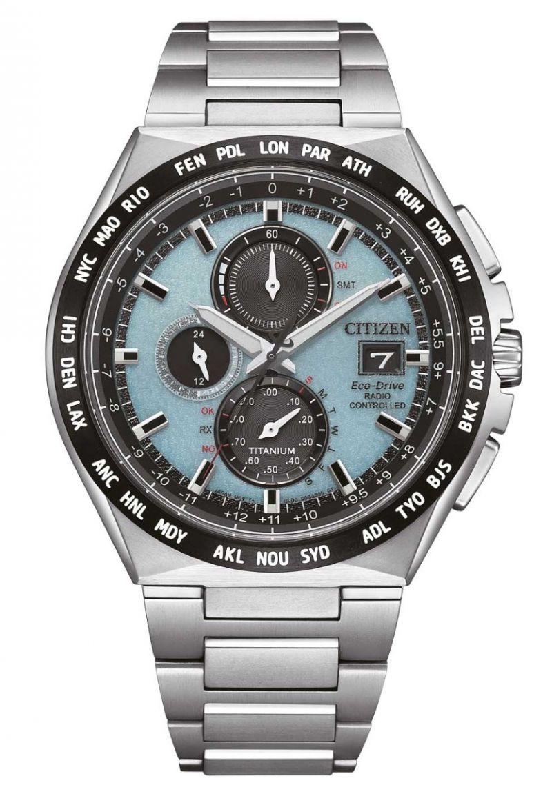 Citizen super titanium horloge | Radiogestuurde chronograaf met ...