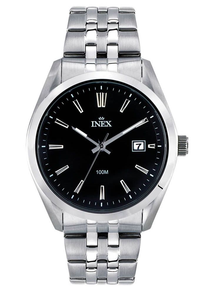 Inex Mens Silver Black A12173S5I A12173S5I
