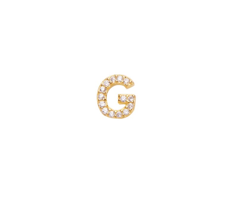 Pico Alphabet Crystal G M01014-G